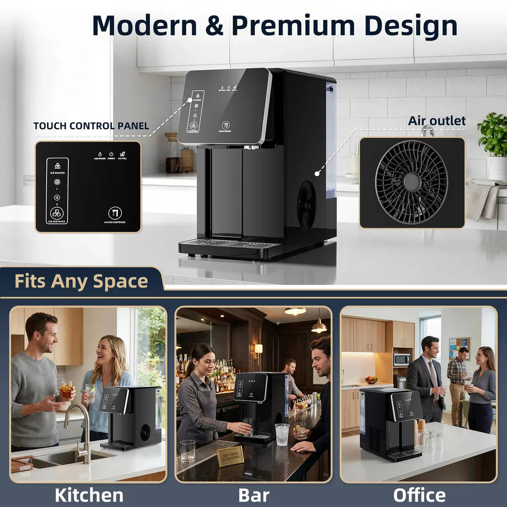 AIRLOOM™2-in-1 Ice Maker and Cold Water Dispenser 58312RIM0 – My Store